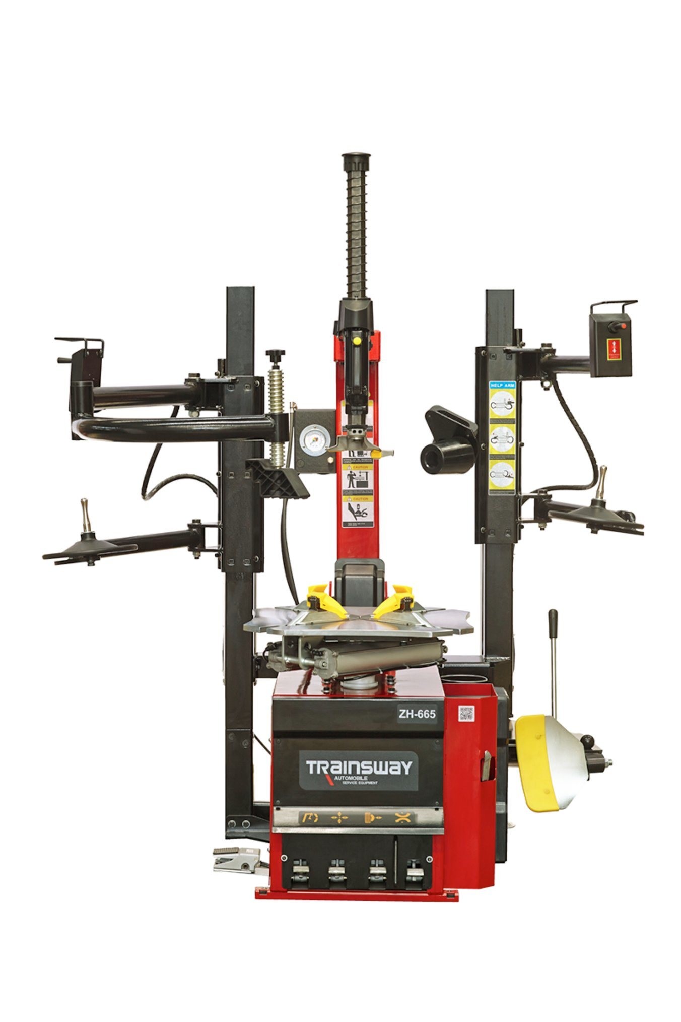 Vertical Structure Tilt Back Dual-Tower Tire Changer ZH665S with 26 ...